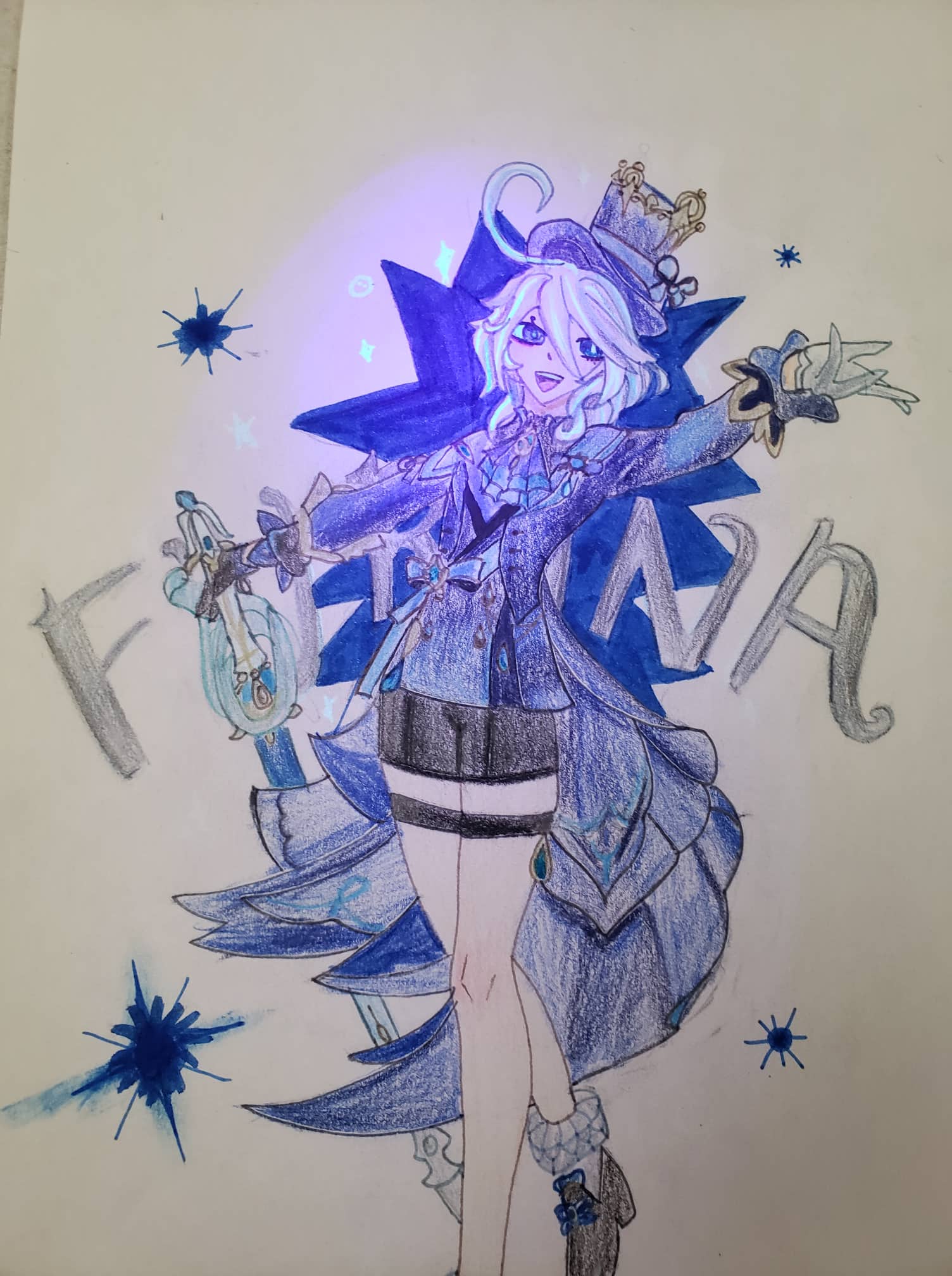 furina art I did! Genshin Impact | HoYoLAB