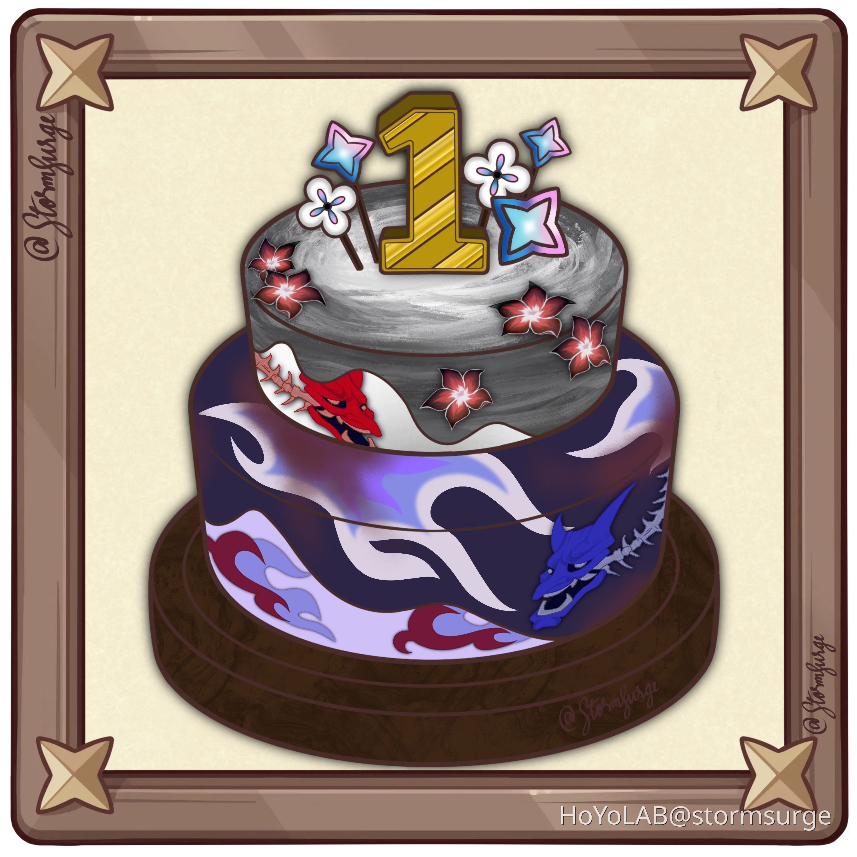 Acheron cake 🎂 Honkai: Star Rail | HoYoLAB