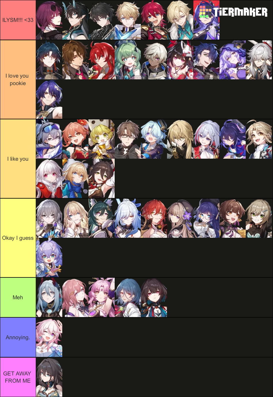 Hsr tier list Honkai: Star Rail | HoYoLAB