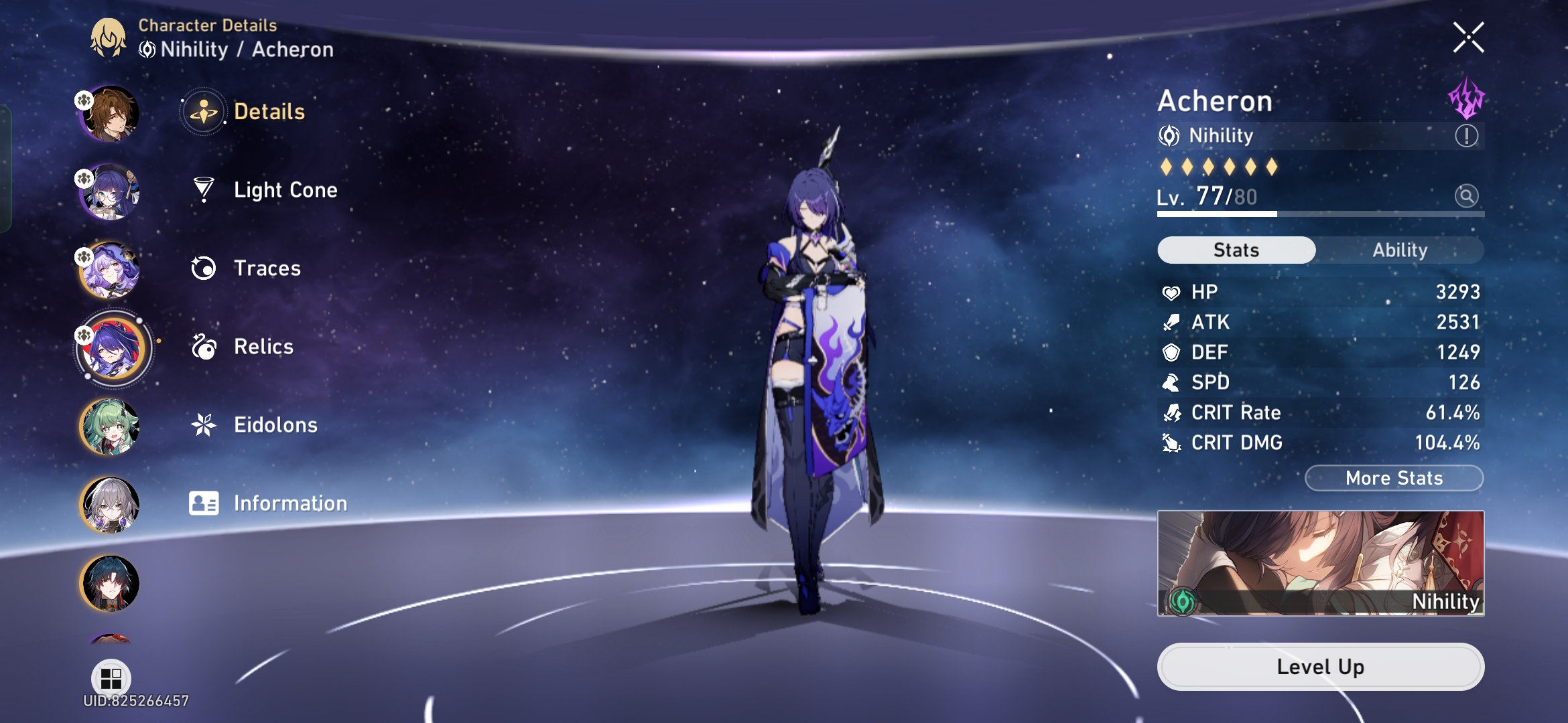 Guys, tanky Acheron really really good tbh Honkai: Star Rail | HoYoLAB