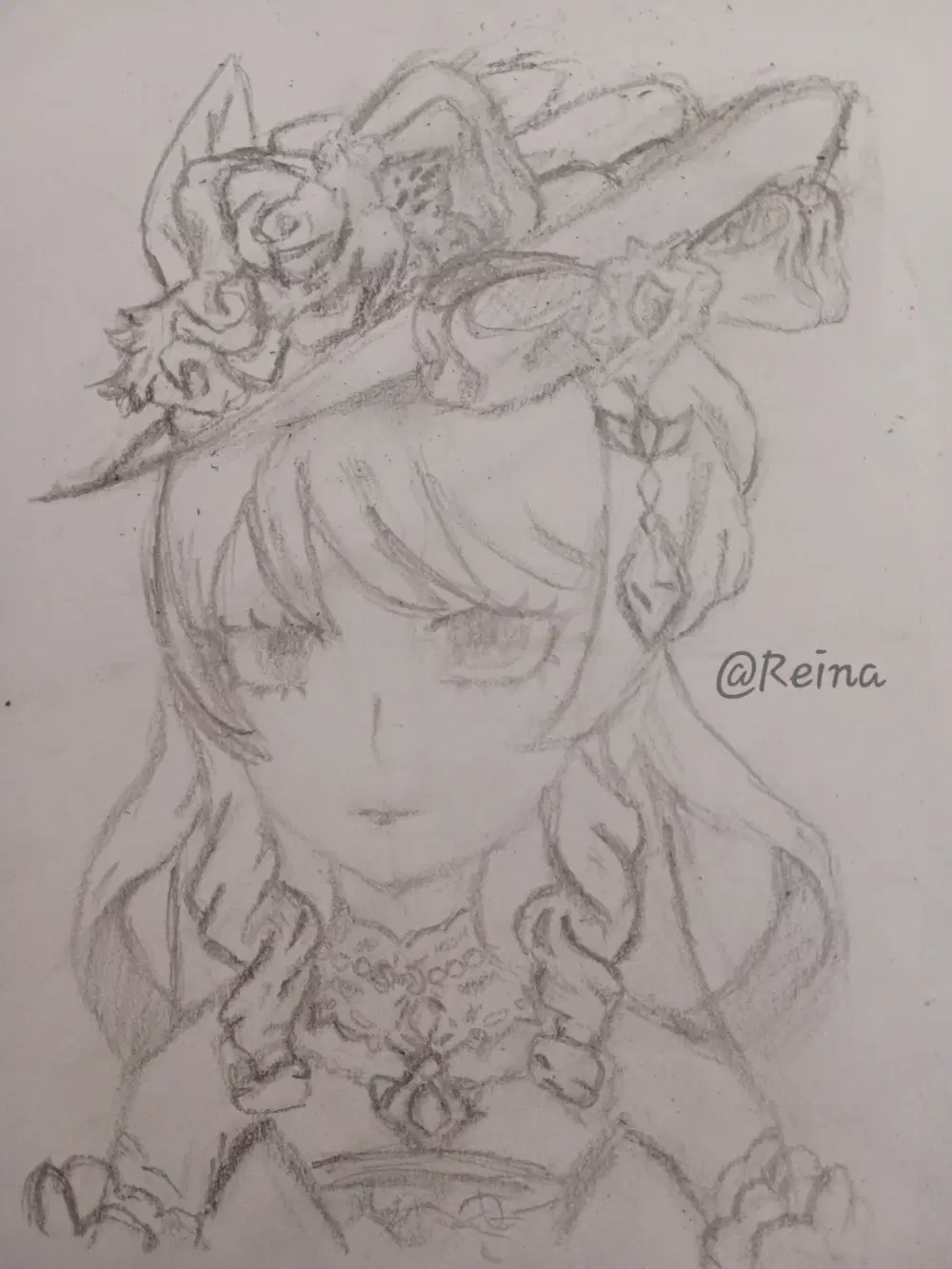 Navia drawing Genshin Impact | HoYoLAB