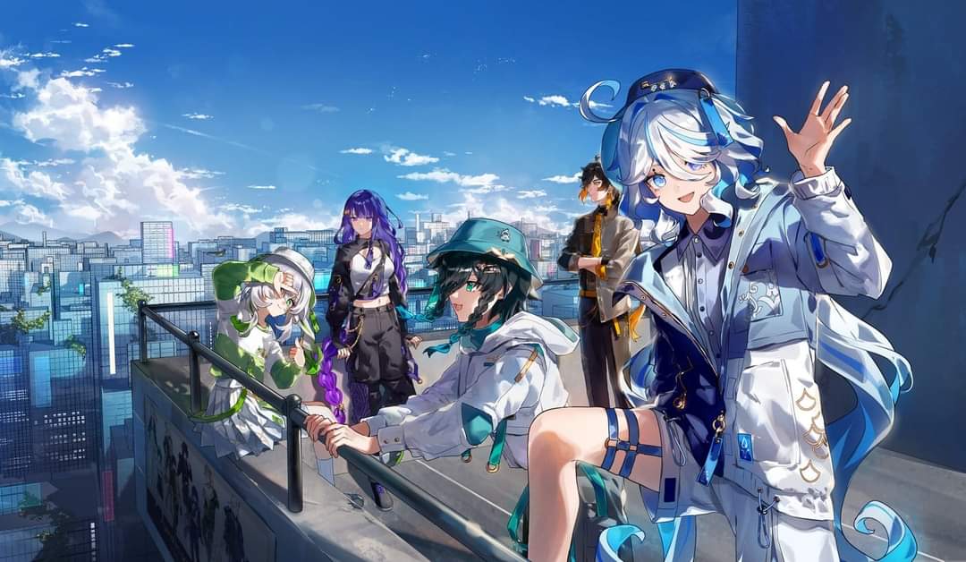 All in one frame Genshin Impact | HoYoLAB