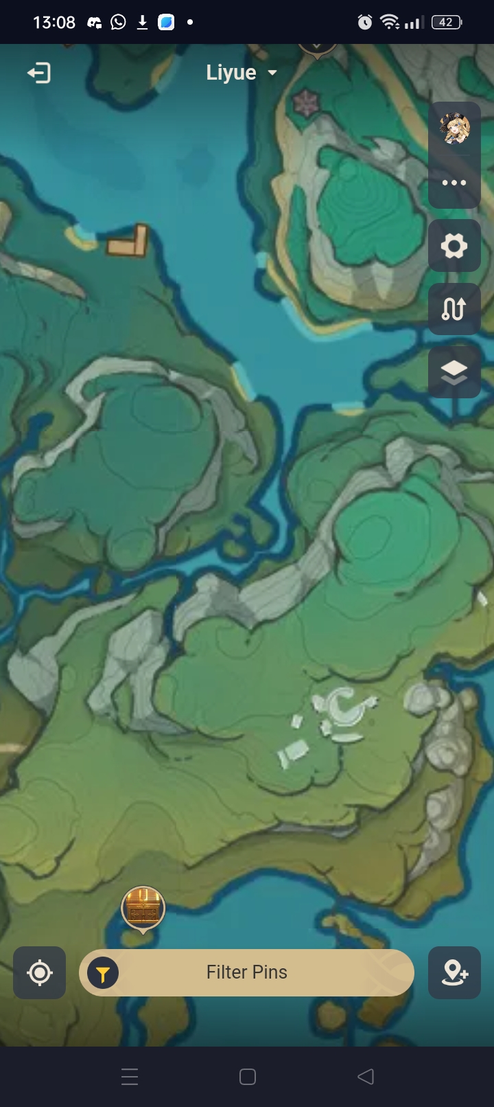 so there's no pointy thing in the interactive map for this chest ...