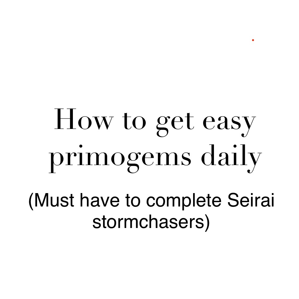 Easy Primogems Genshin Impact | HoYoLAB