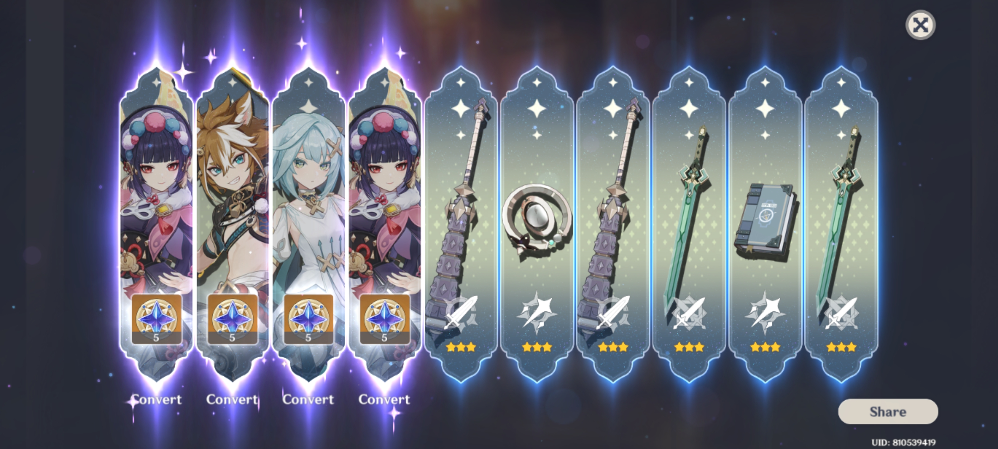 4 Star Galore Genshin Impact | HoYoLAB