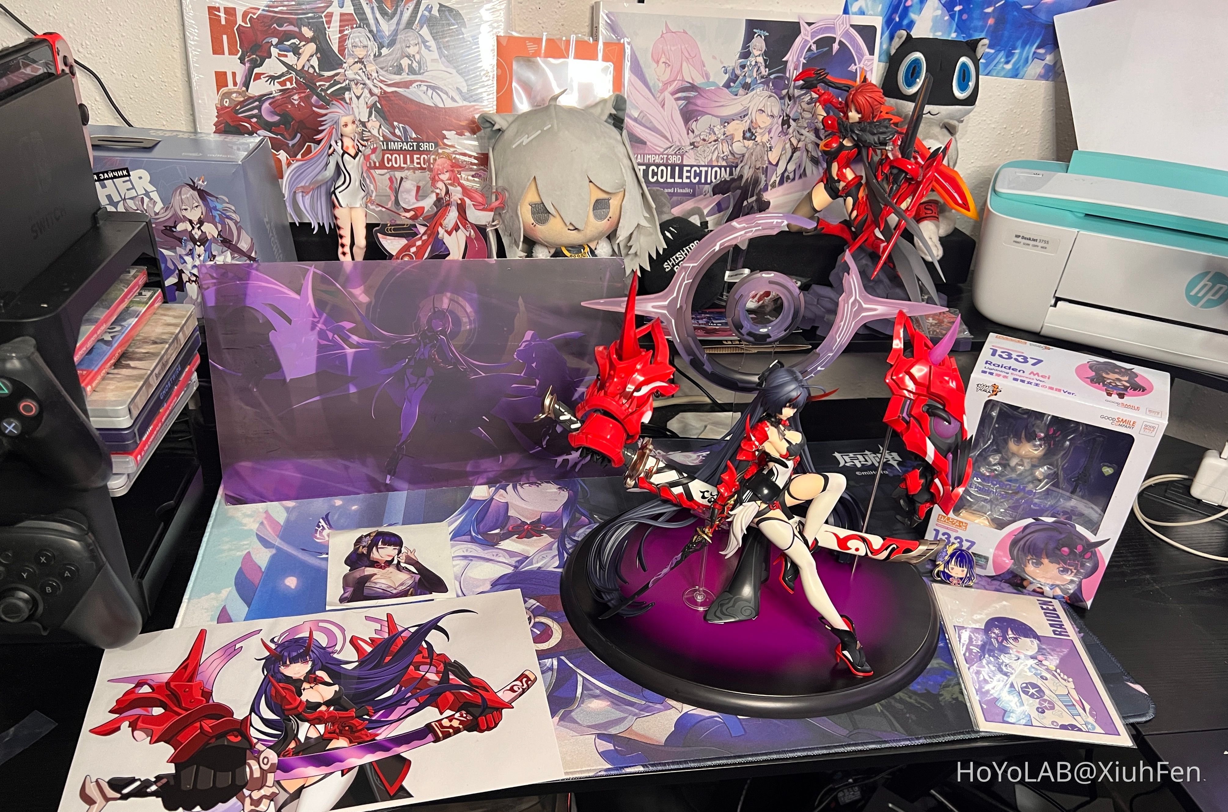 Made a Raiden Mei/Ei Shrine to Pull Acheron.. it Worked Like A Charm ...