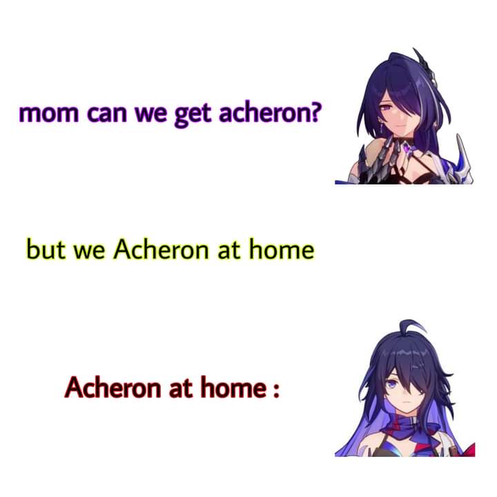 at least we have acheron Honkai: Star Rail | HoYoLAB