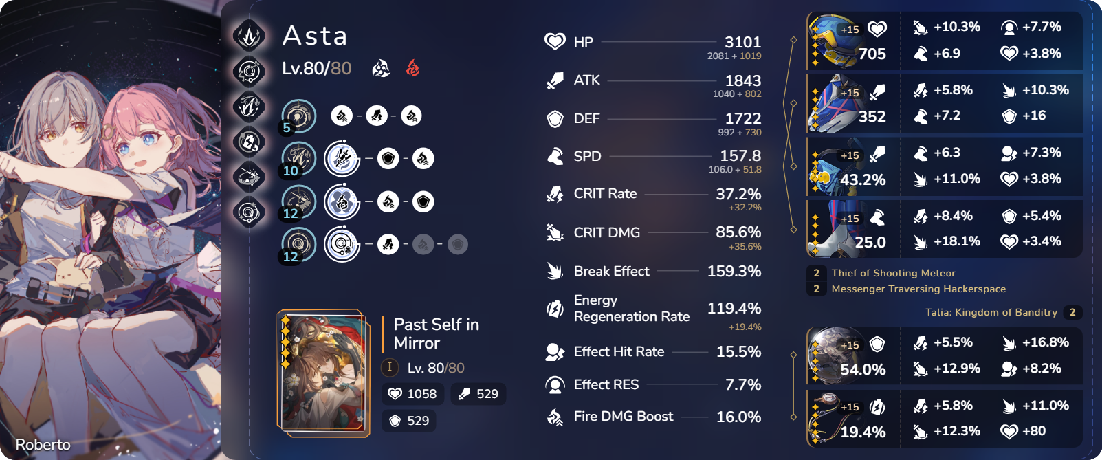 Asta Build Honkai: Star Rail | HoYoLAB