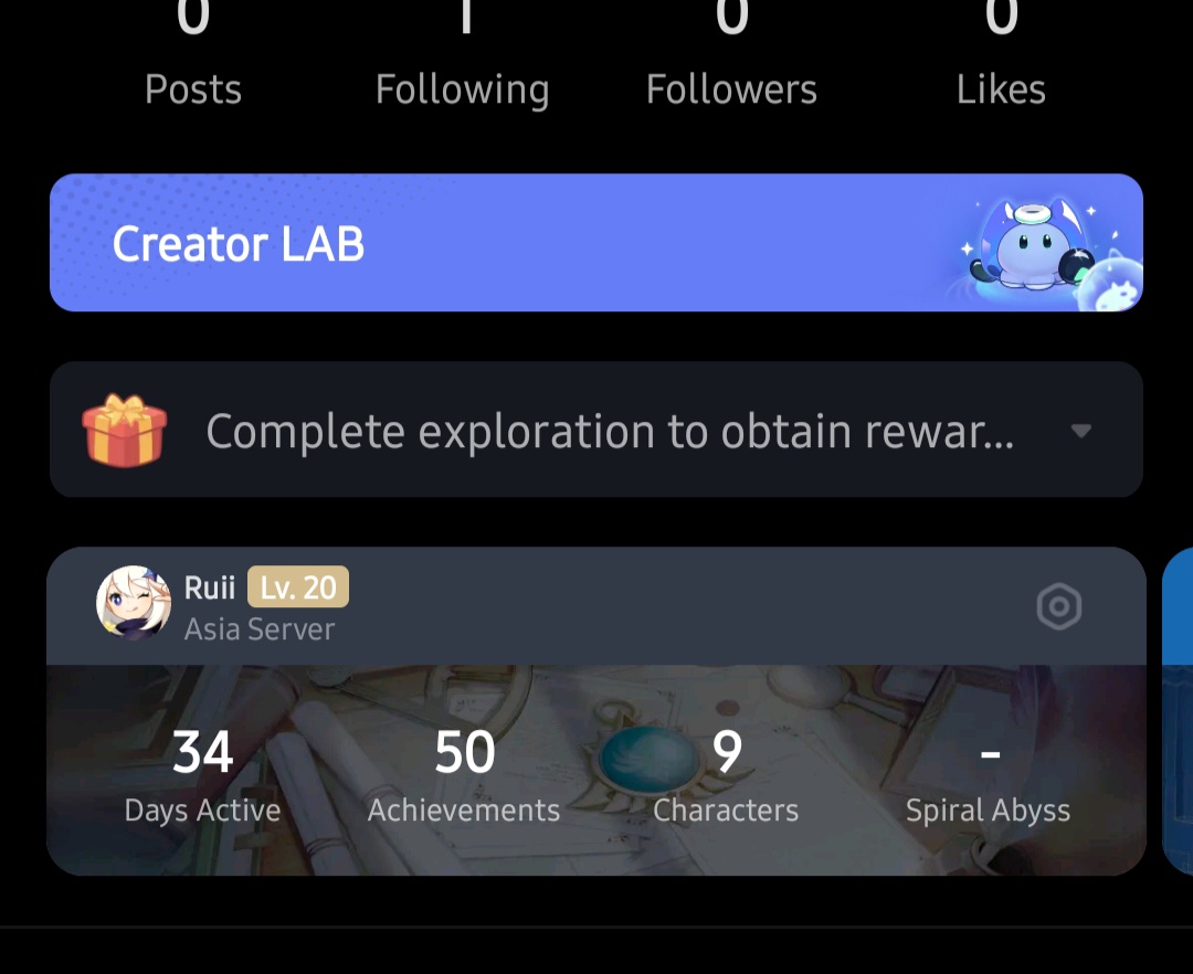 When your other hoyo games use different accounts | HoYoLAB