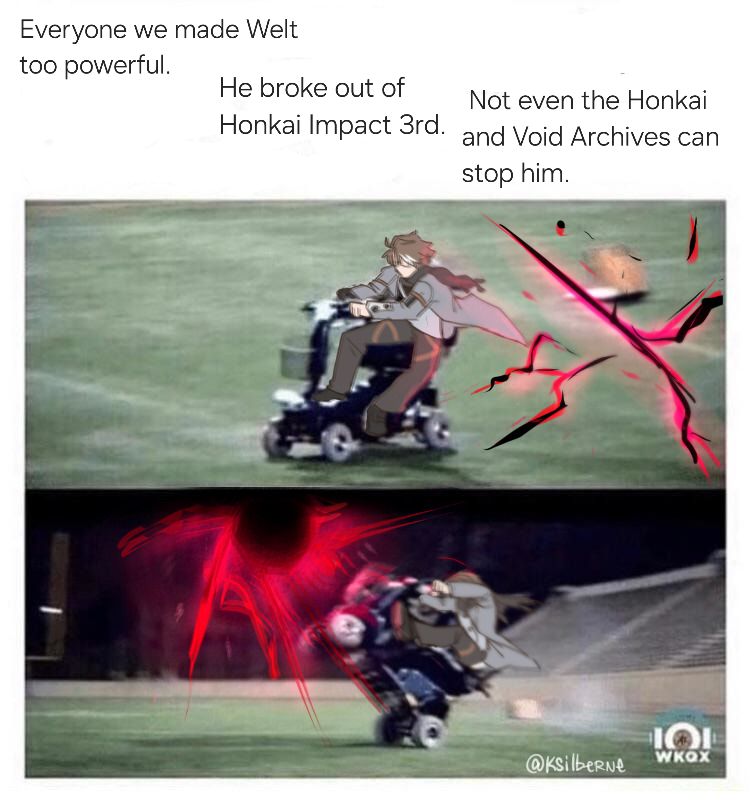 Welt's transition from Honkai impact 3rd to HSR Honkai: Star Rail | HoYoLAB