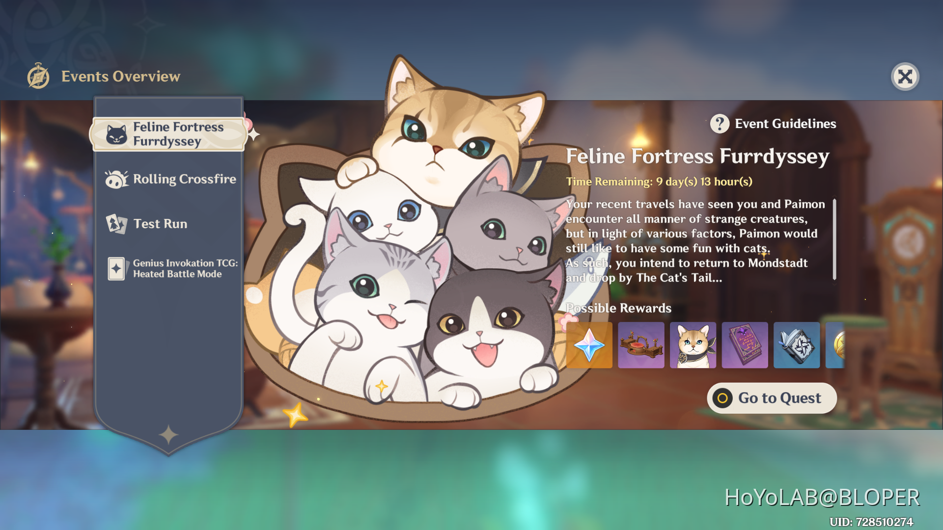 Yoo, whats up with forehead of this cat lmaoo Genshin Impact | HoYoLAB