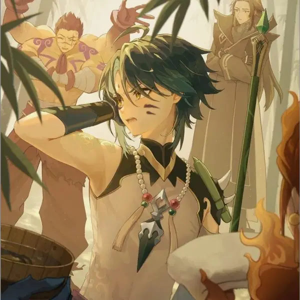 Nilou TCG card on rainbow paper Genshin Impact | HoYoLAB