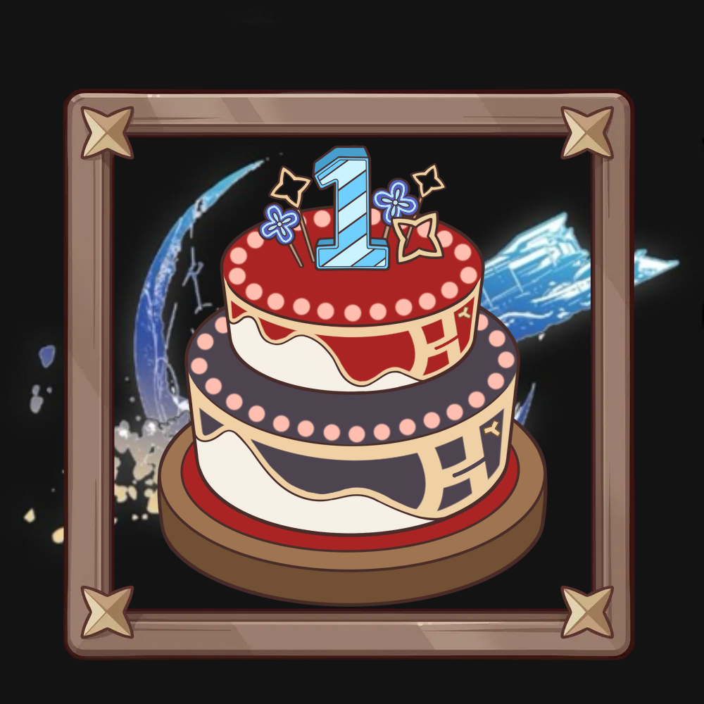 My HSR Anniversary Cake! Honkai: Star Rail | HoYoLAB