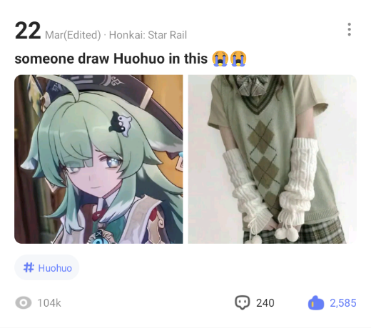 thank to everyone who draw HuoHuo