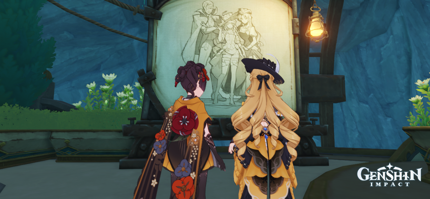 Geo Queens together in fontaine Genshin Impact | HoYoLAB
