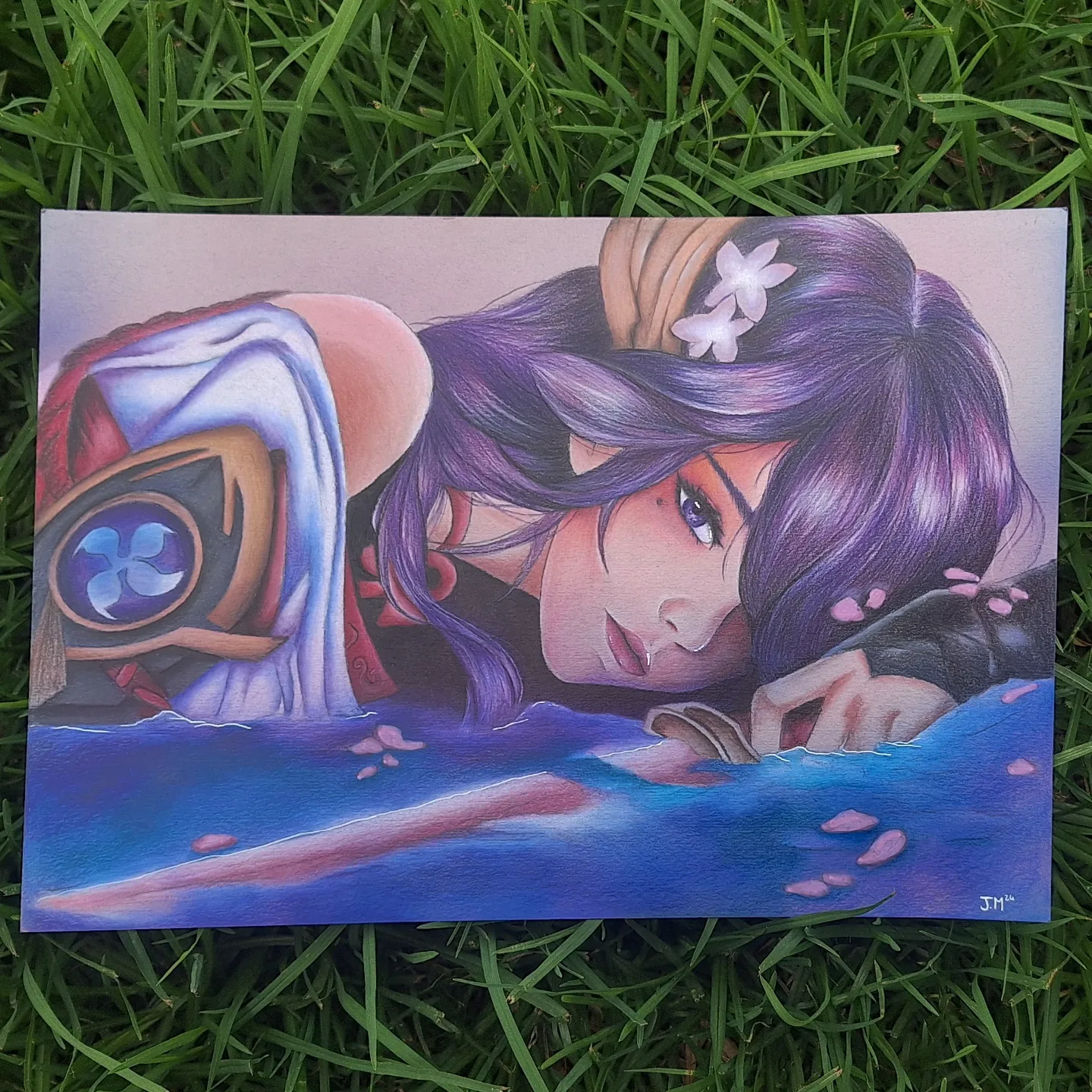 Raiden Shogun drawing ️ Genshin Impact | HoYoLAB