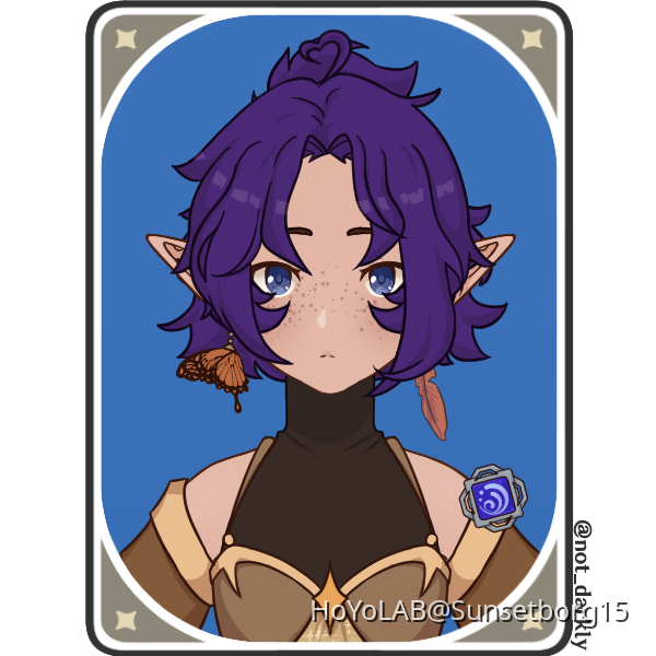 OC visual concepts: Mylan Samuel! Genshin Impact | HoYoLAB