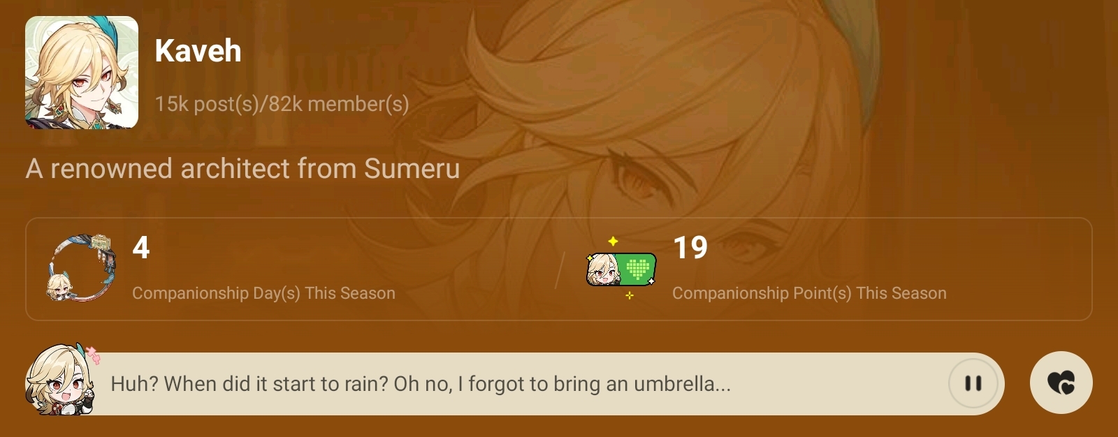 I really love these lines!! Genshin Impact | HoYoLAB