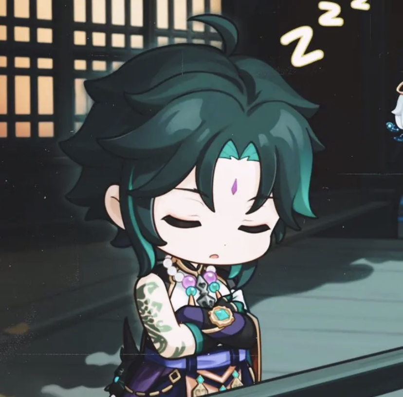 xiao pic for the xiao badge or sum (day two) Genshin Impact | HoYoLAB