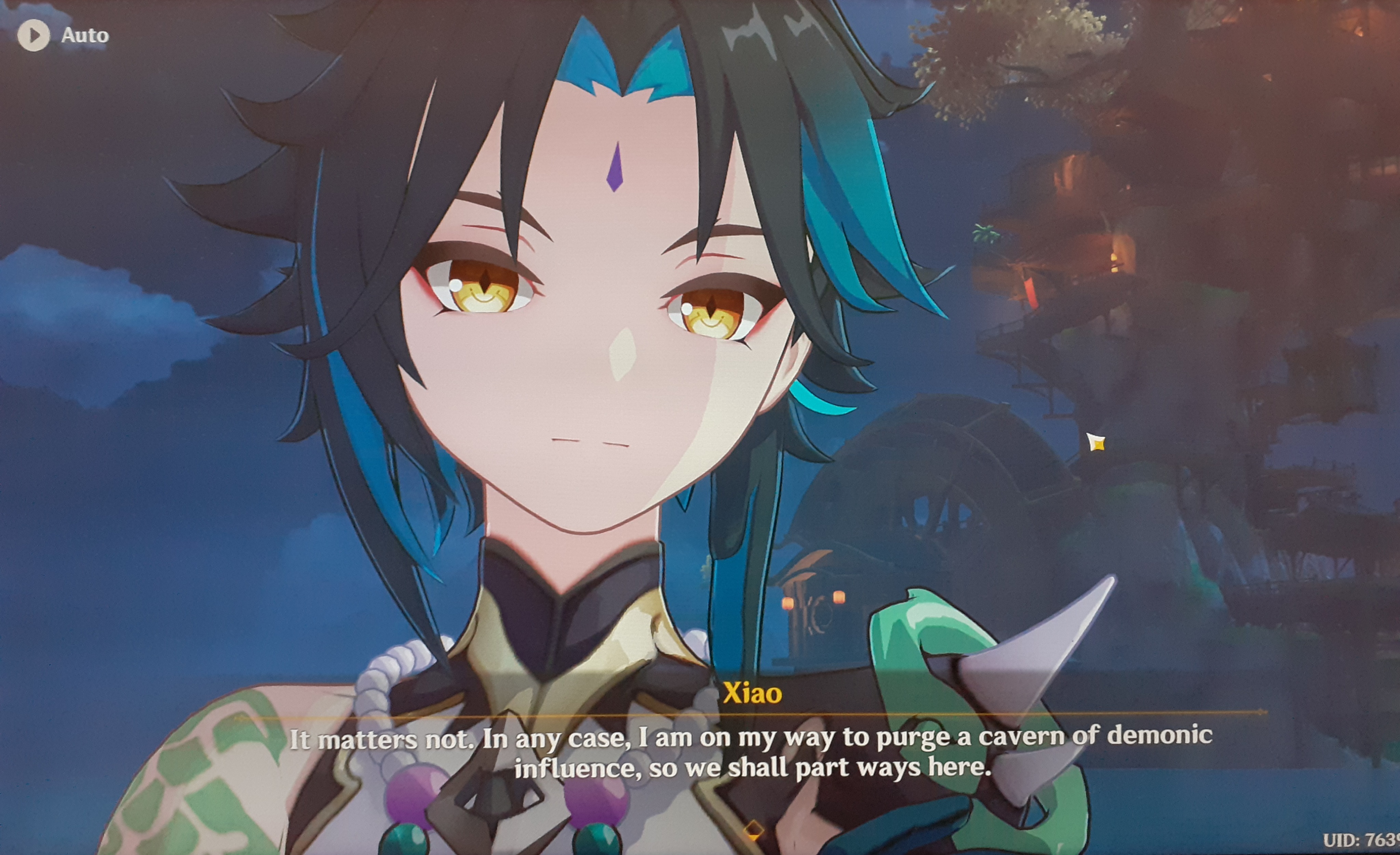 Xiao story quest: I didn't realise I was doing it until I completed it ...