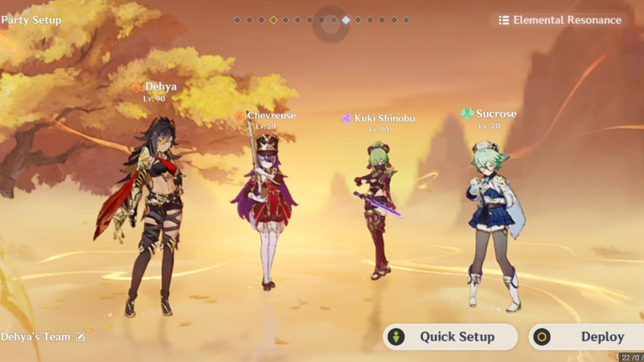 I need travelers to review my Dehya Team (4.1 traveler | F2P) Genshin ...