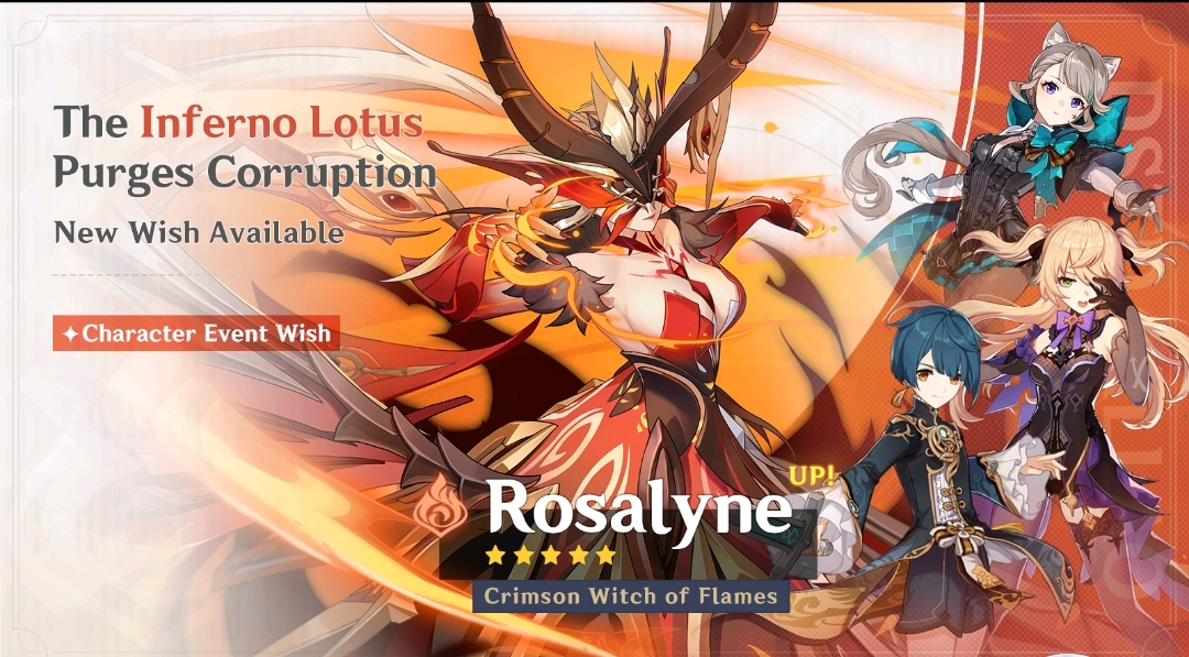 Rosalyne for gacha Genshin Impact | HoYoLAB
