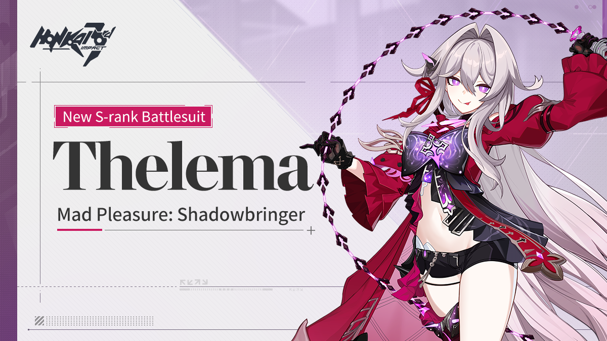 New S-rank Battlesuit Mad Pleasure: Shadowbringer Debuts Honkai Impact 3rd | HoYoLAB