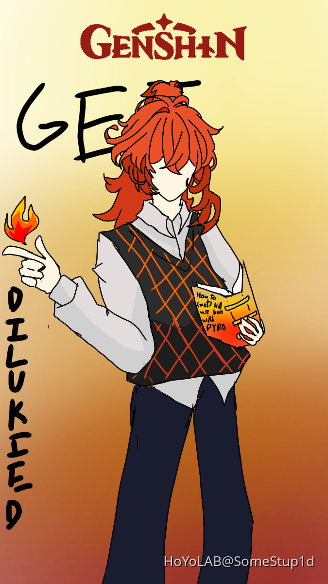 how to (not) k1ll your brother with pyro Diluc's guide 101 Genshin ...