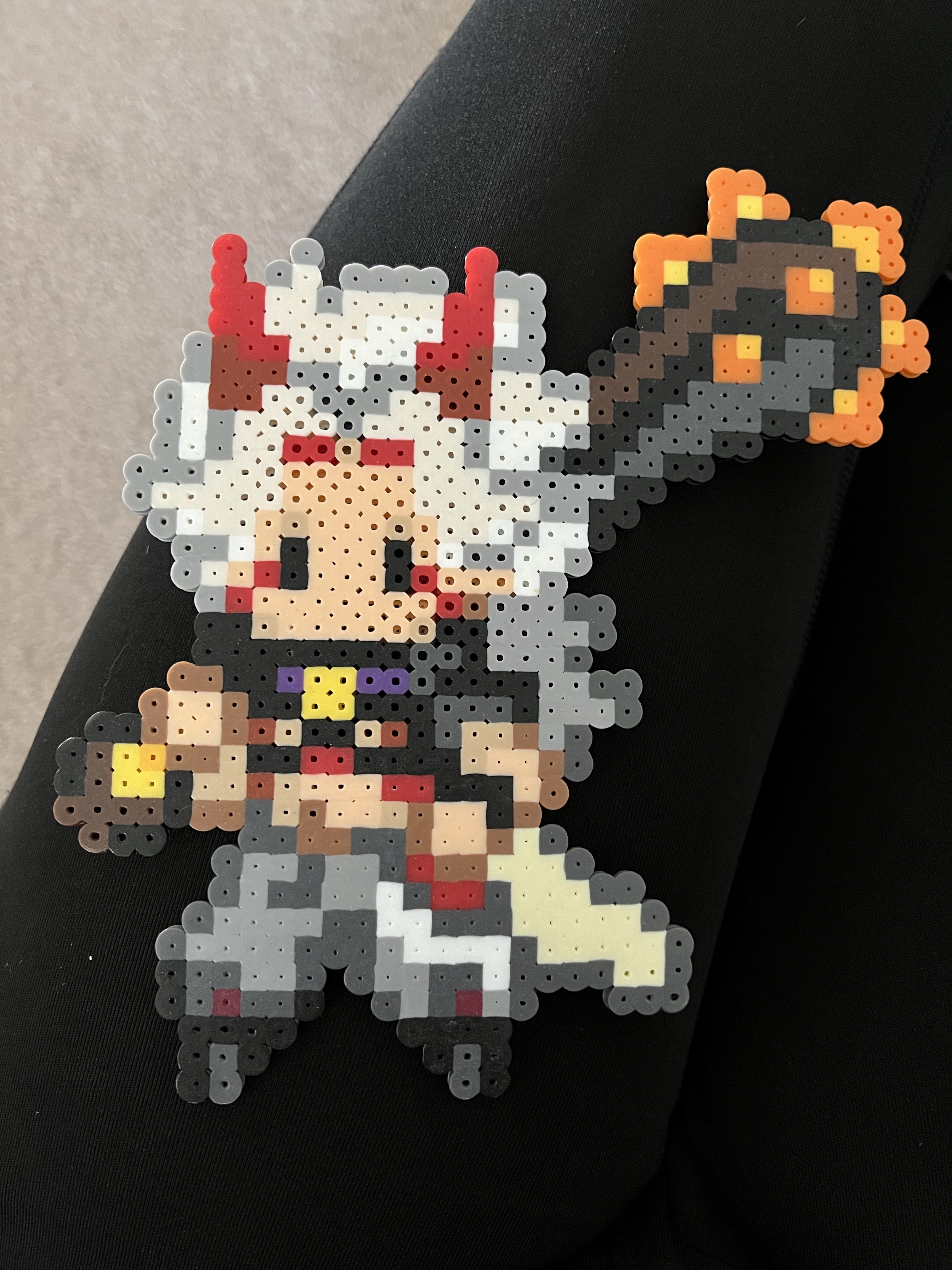 Perler/Fuse Bead Itto Genshin Impact | HoYoLAB