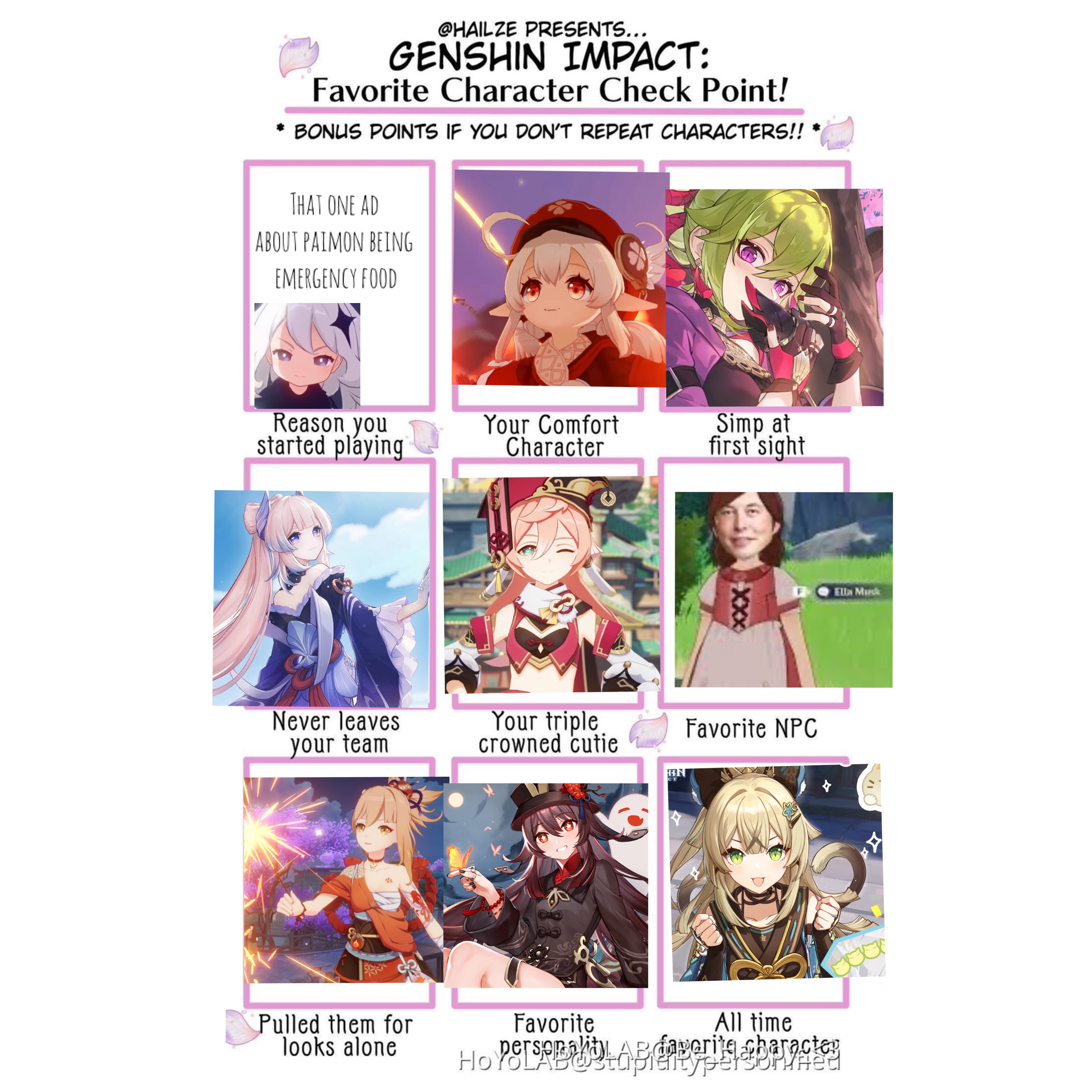 You can tell what my favorite element is. Genshin Impact | HoYoLAB