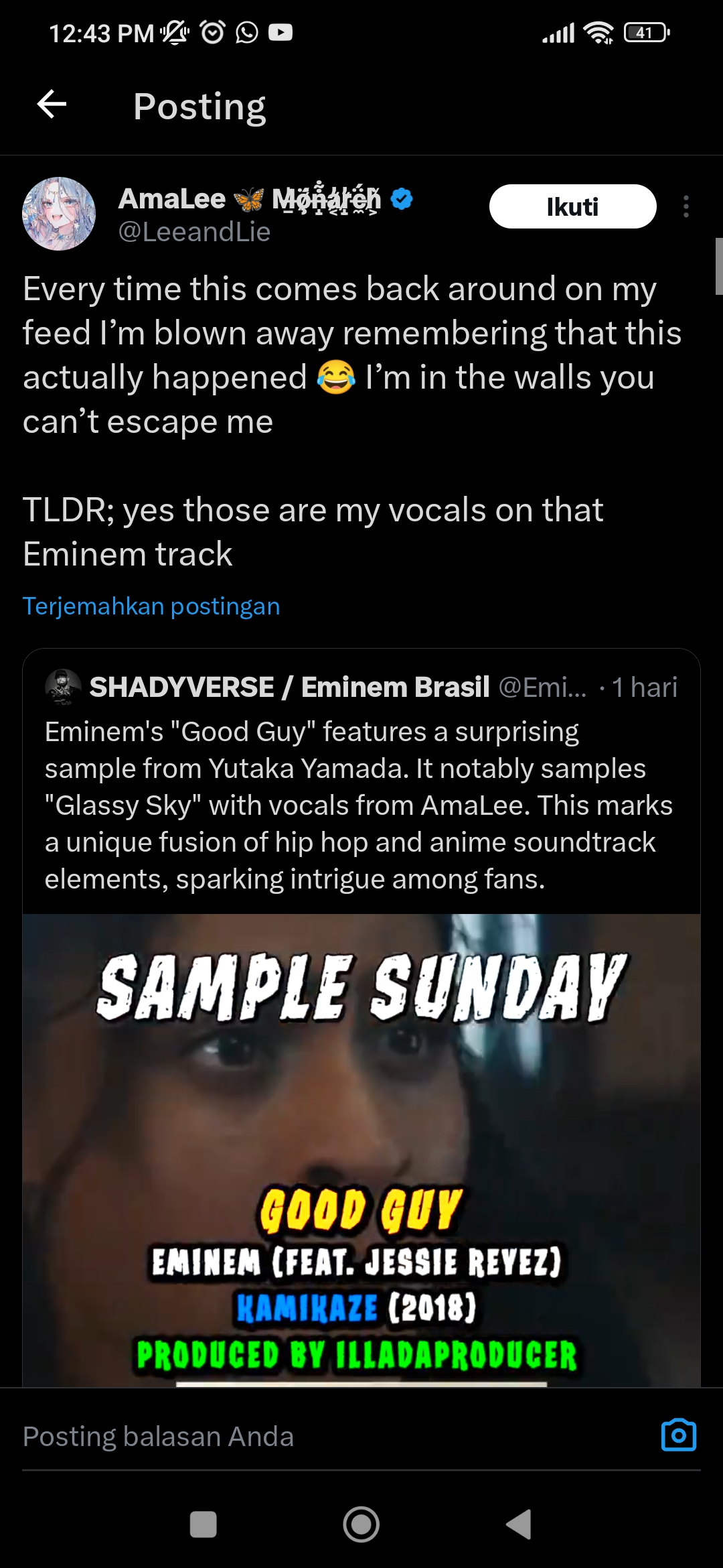 Buset! Ternyata VA Jingliu (AmaLee) vocalnya (Sample Vocal) dipake buat ...