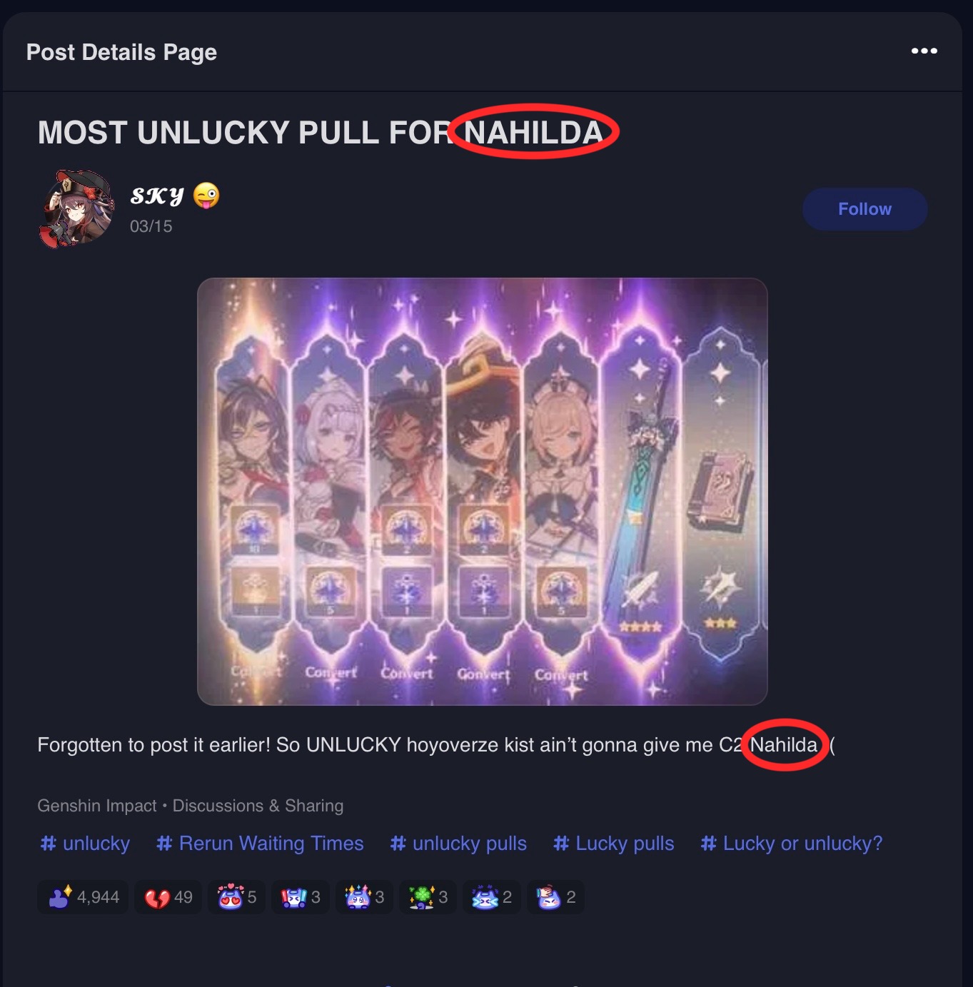 “Nahilda” Genshin Impact | HoYoLAB