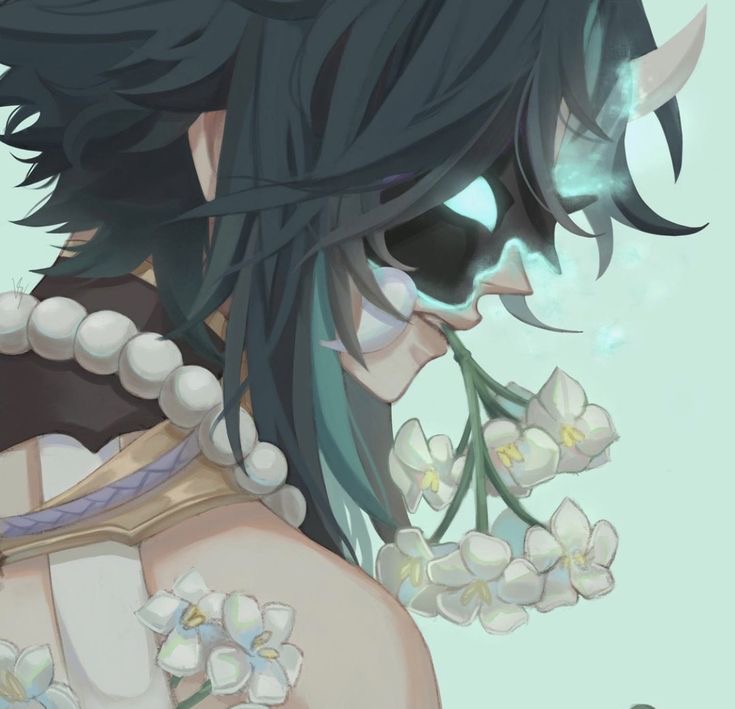 xiao on his way to give you some qingxing flowers! Genshin Impact | HoYoLAB