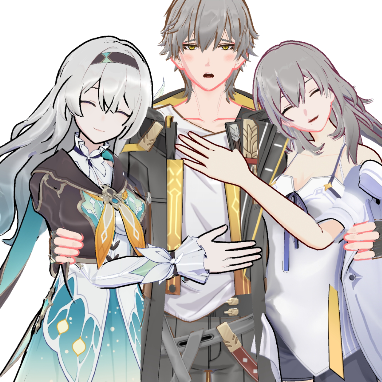 Firefly x Stelle falling in love with Caelus Honkai: Star Rail | HoYoLAB