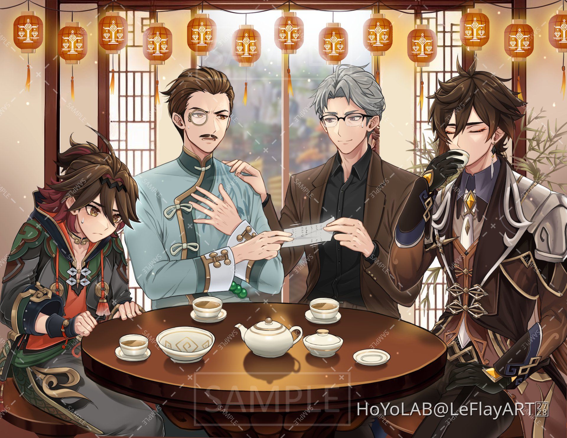 Commission for June Yoon Genshin Impact | HoYoLAB