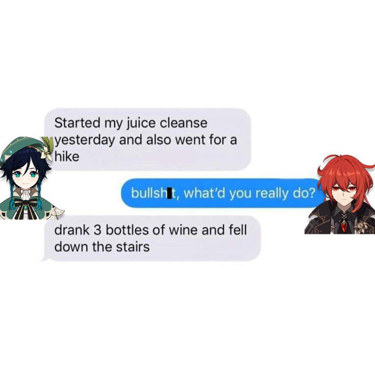 Genshin characters as texts Genshin Impact | HoYoLAB