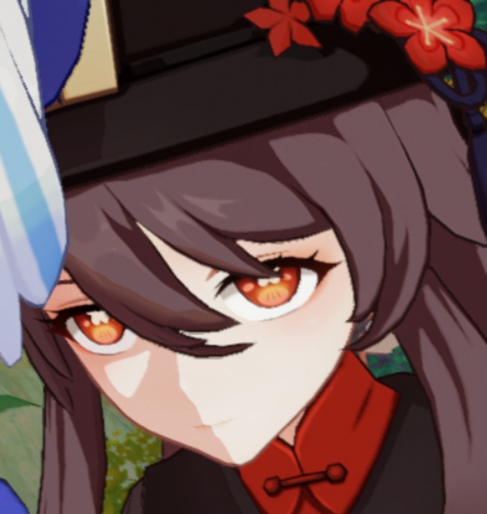 hutao has been watching you sleep under your bed last night, and she ...