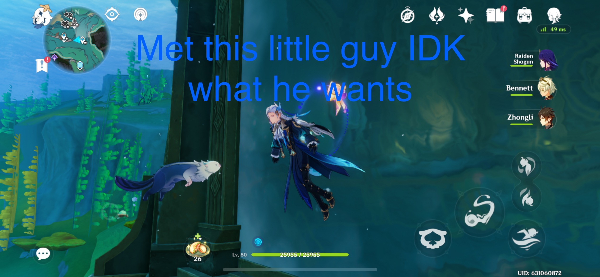 This is Jerry. Jerry and Neuvillette are otter friends. Genshin Impact ...