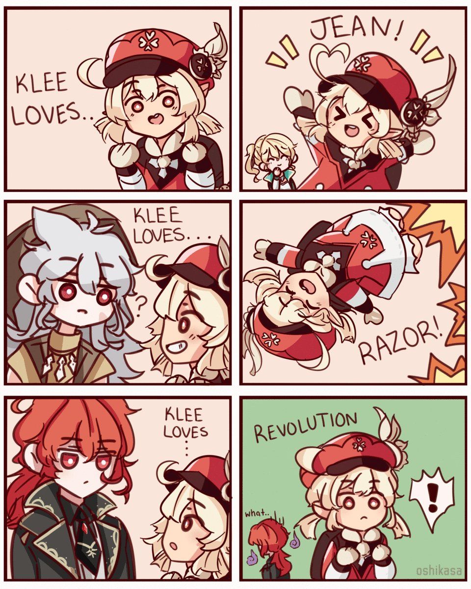 Klee loves... Genshin Impact | HoYoLAB