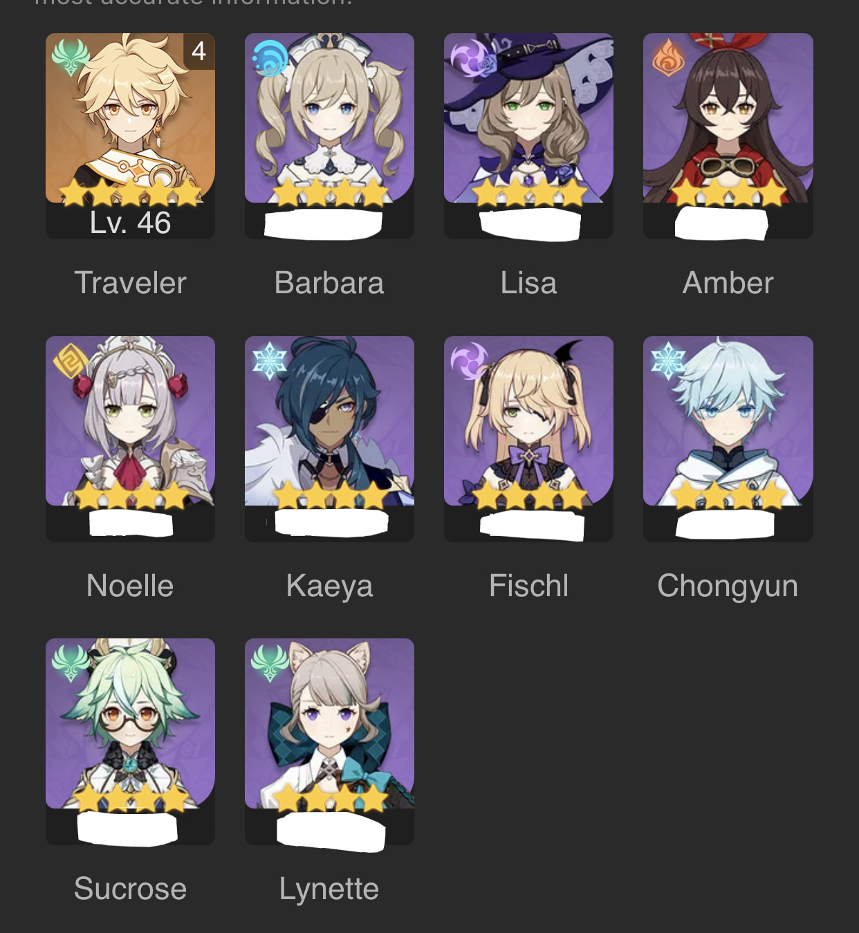 ar30, recommend me team but 1 with aether 2 I don’t show others level ...