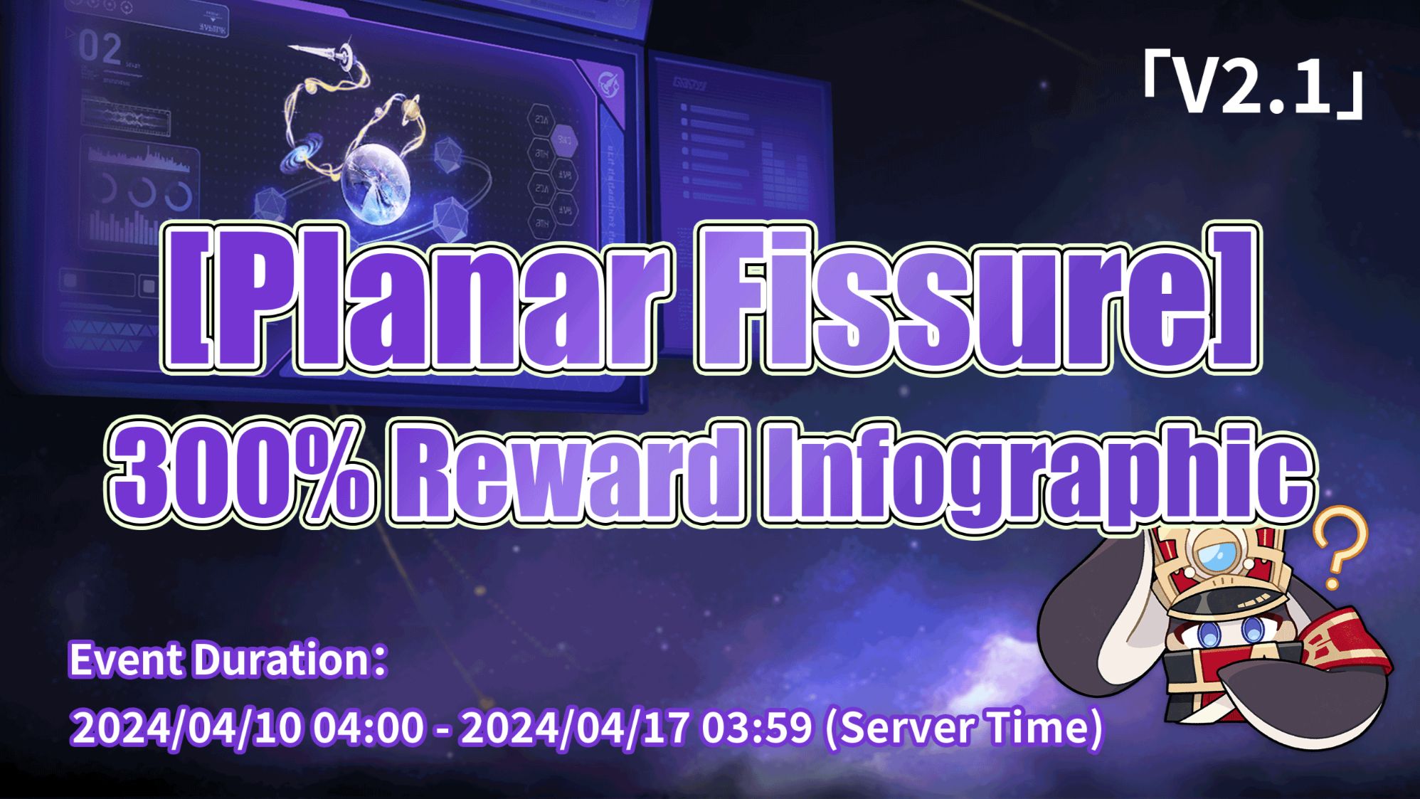[V2.1] Planar Fissure 300% Reward Infographic Honkai: Star Rail | HoYoLAB