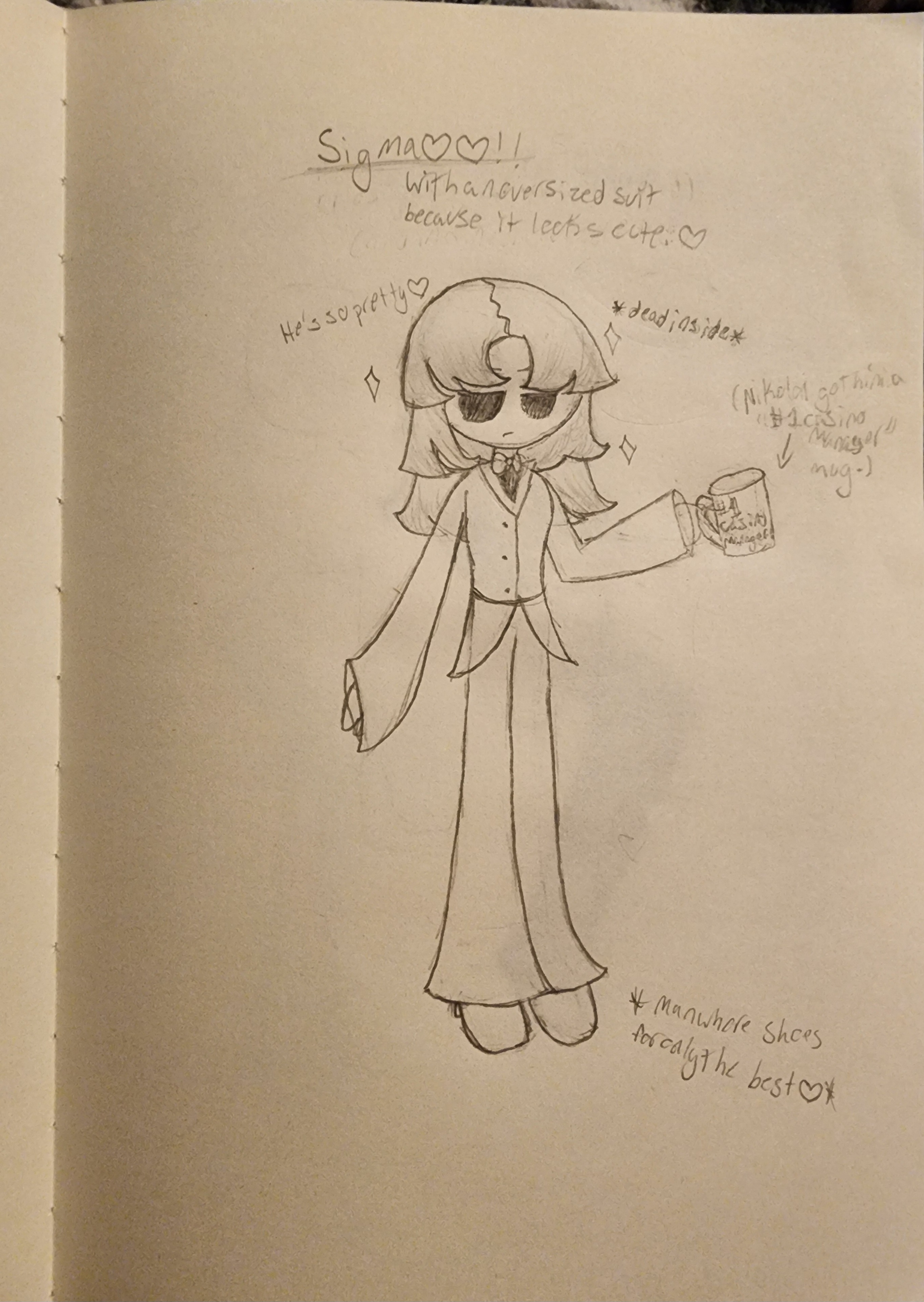 As requested, my crappy sigma drawings. | HoYoLAB