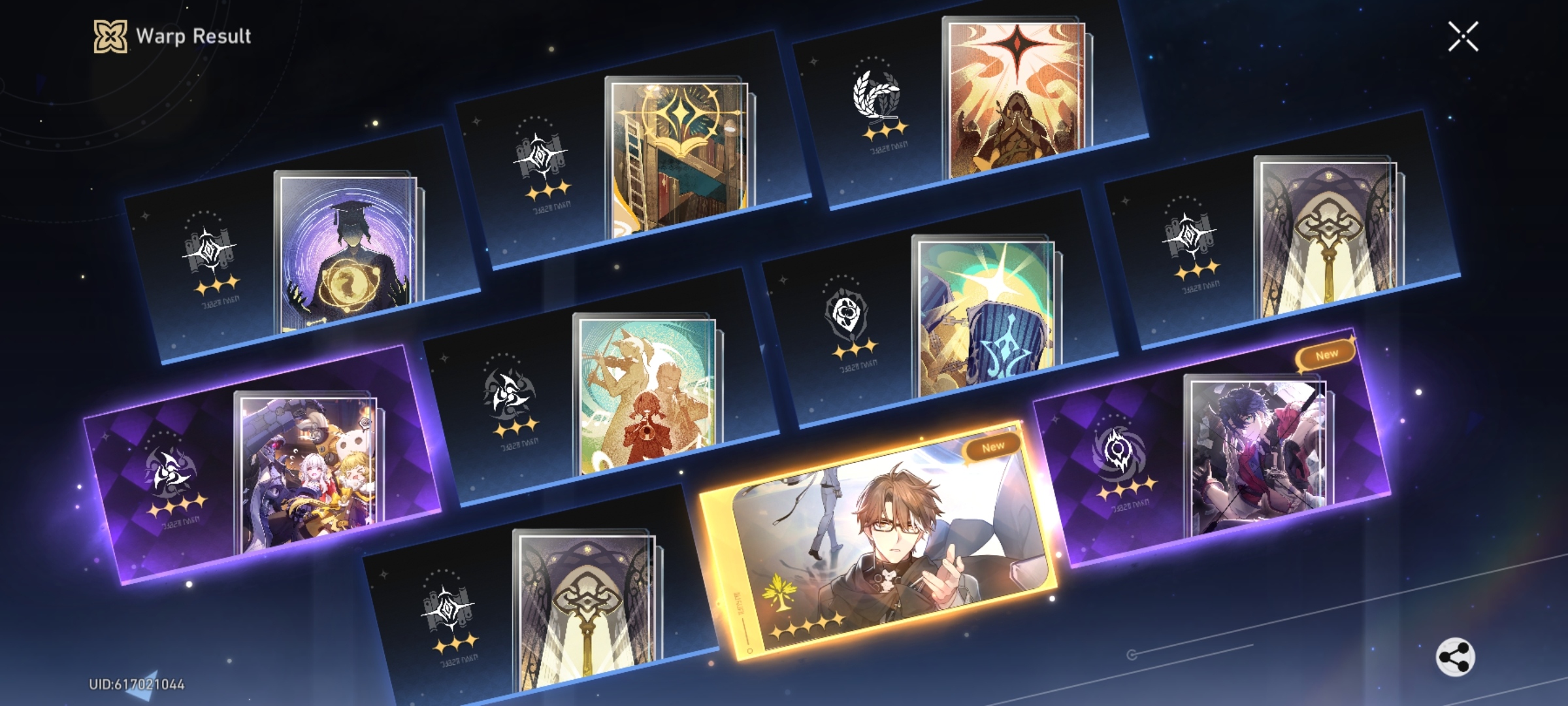 my brothers warps on the regular warp banner (standard) Honkai: Star ...