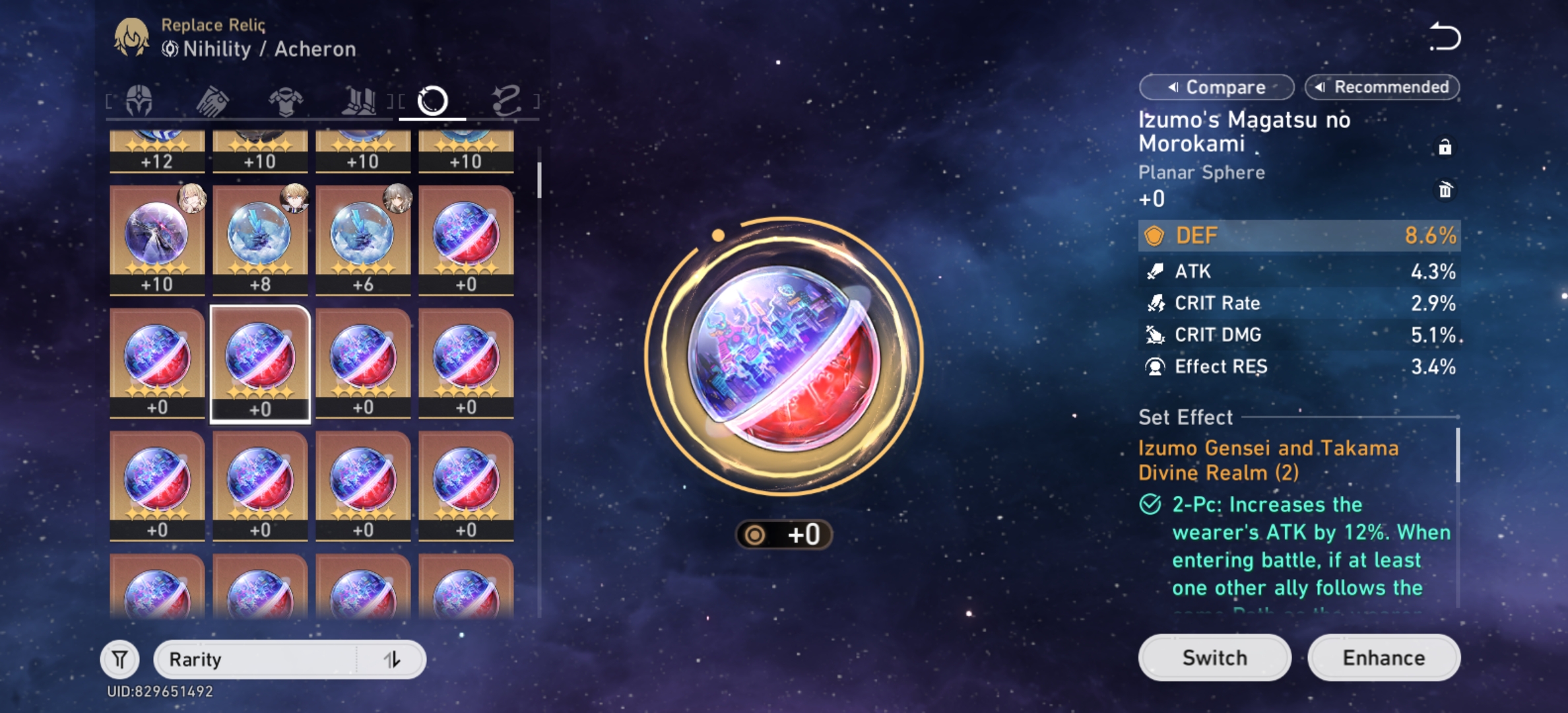 I didn't know Acheron was a Preservation character 🤡🤡🤡 Honkai: Star ...