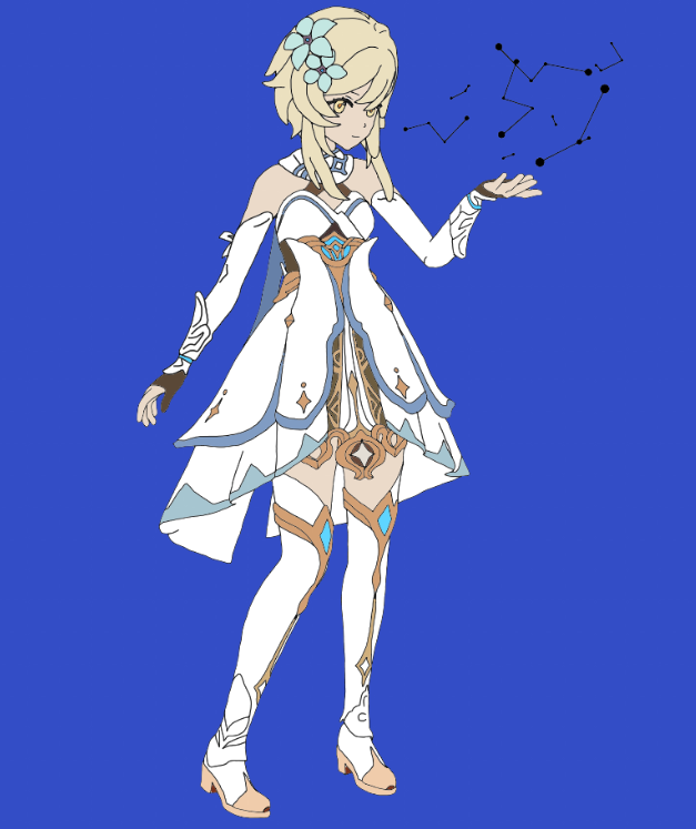 Lumine Fanart Idle Animation Genshin Impact | HoYoLAB