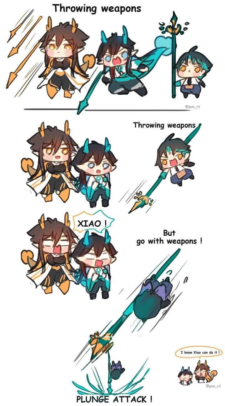 baby xiao Genshin Impact | HoYoLAB