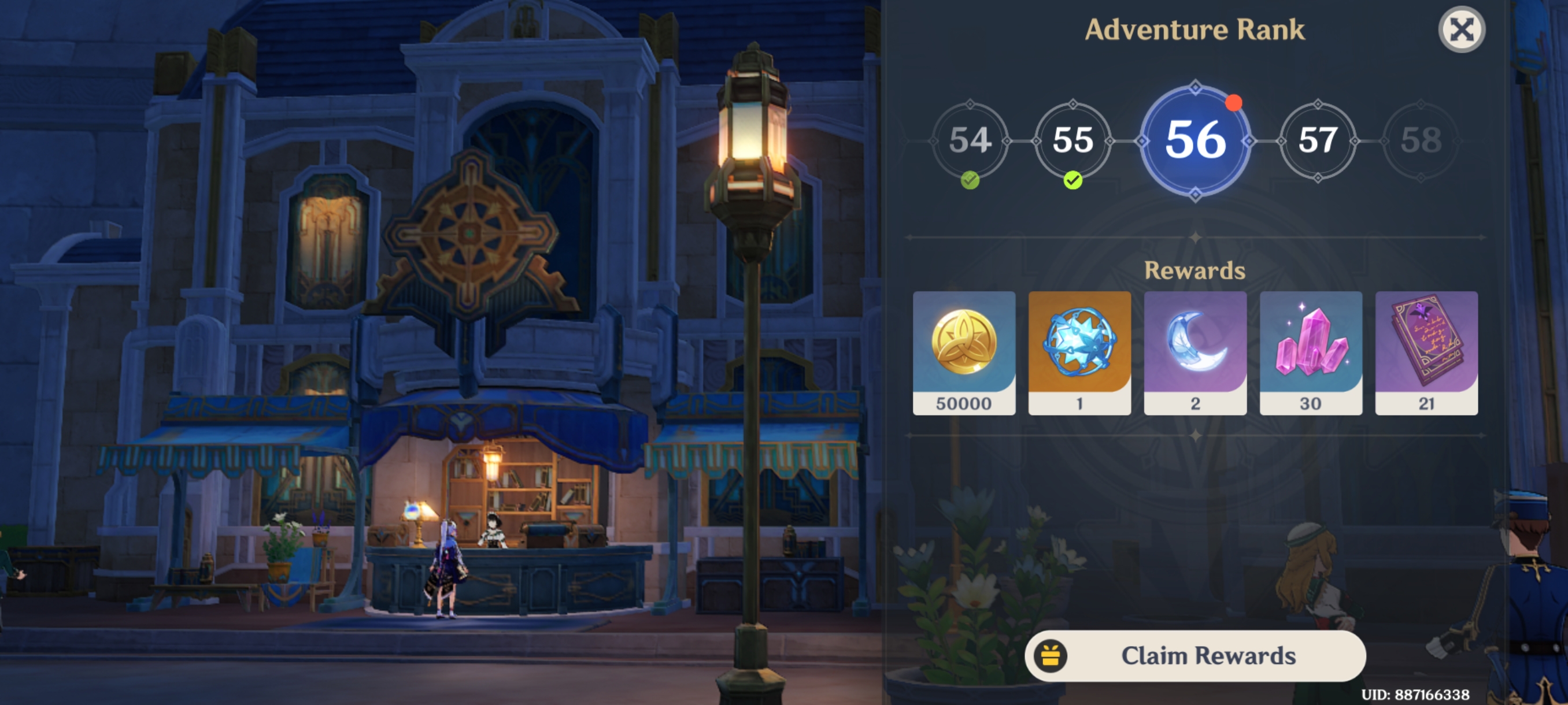 Finally I hit AR56!! Genshin Impact | HoYoLAB