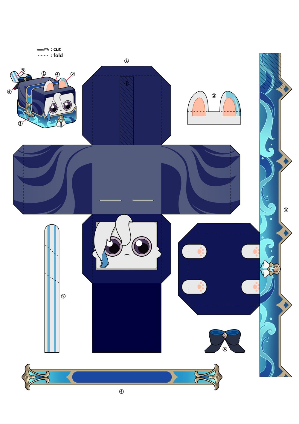 Neuvillette cat box Genshin Impact | HoYoLAB