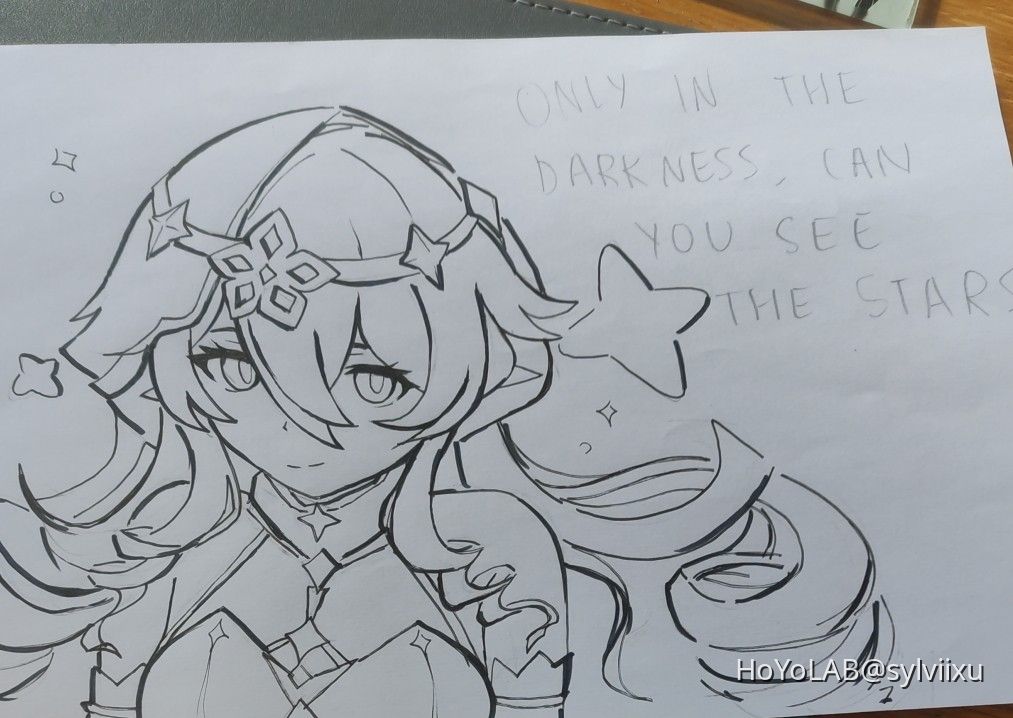 layla drawing wip Genshin Impact | HoYoLAB