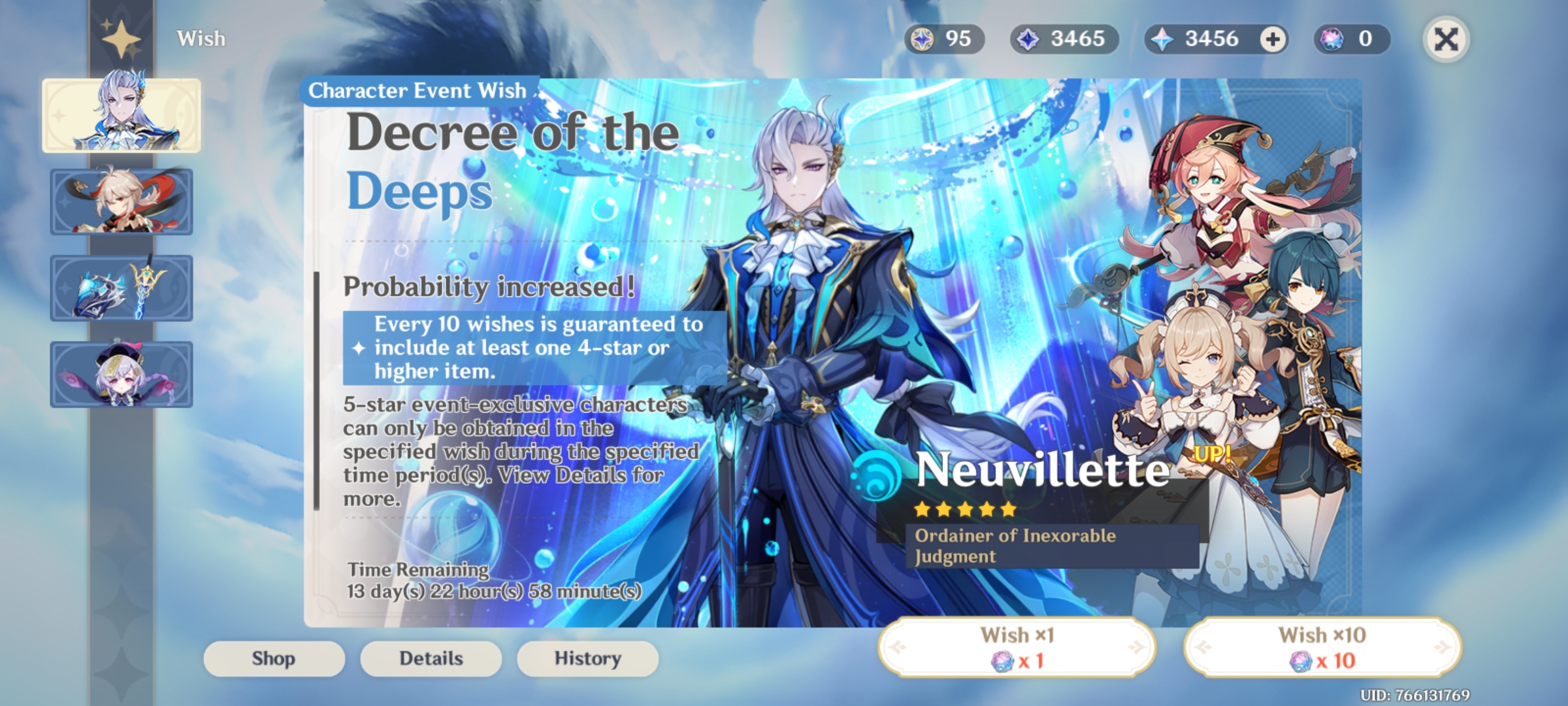 Day 7 saving for Furina Genshin Impact | HoYoLAB